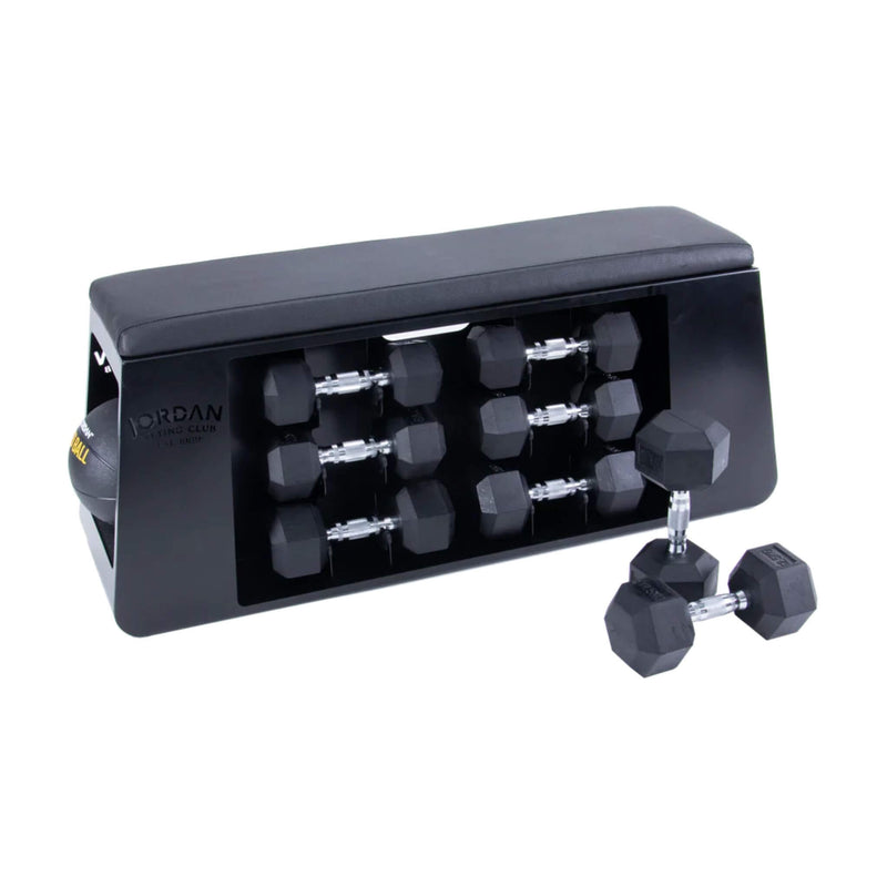 Jordan Lifting Club HIIT Storage Weights Bench – Our Home Gym
