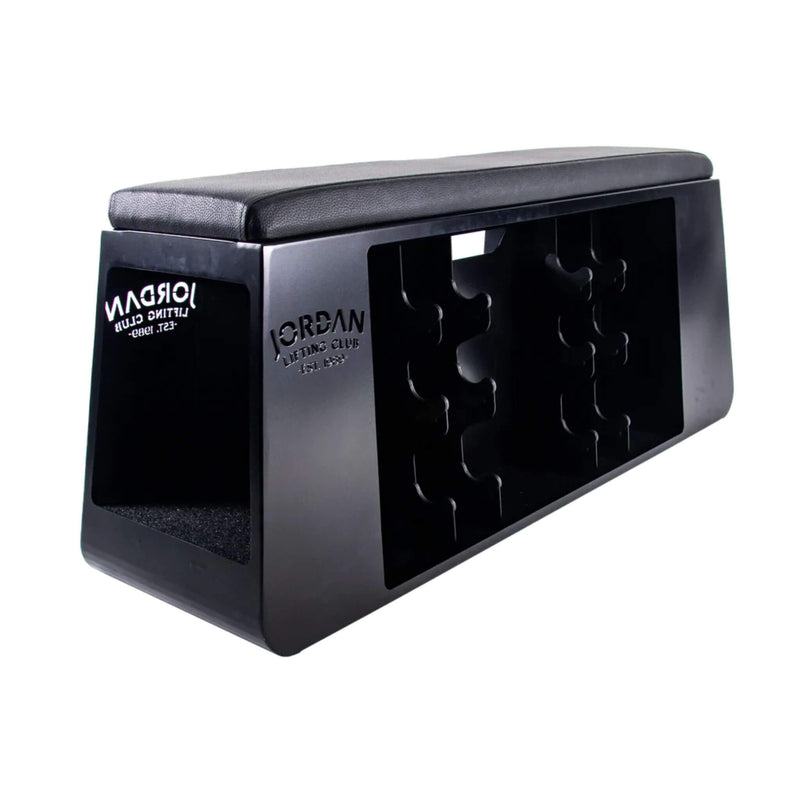 Jordan Lifting Club HIIT Storage Weights Bench – Our Home Gym